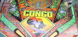 Congo Pinball Machine Restoration Decals