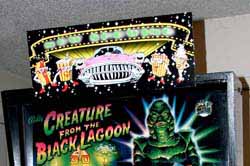Creature from the Black Lagoon Pinball Machine Restoration Decals